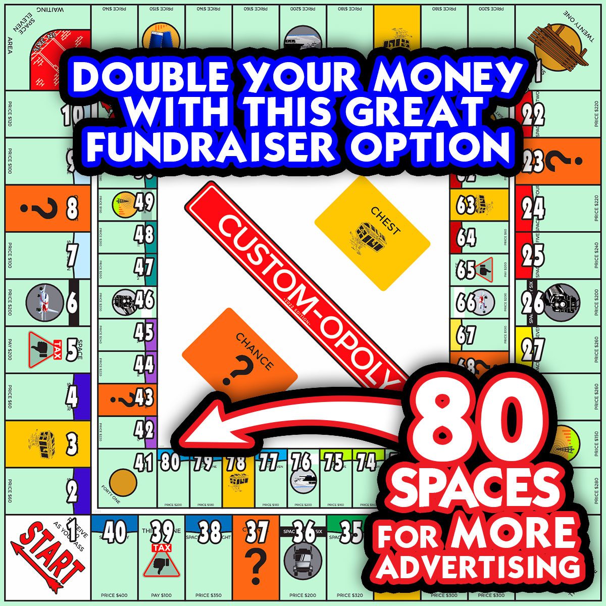 Custom Fundraiser Board Games , Manufacturers for Boardgames, Trading ...